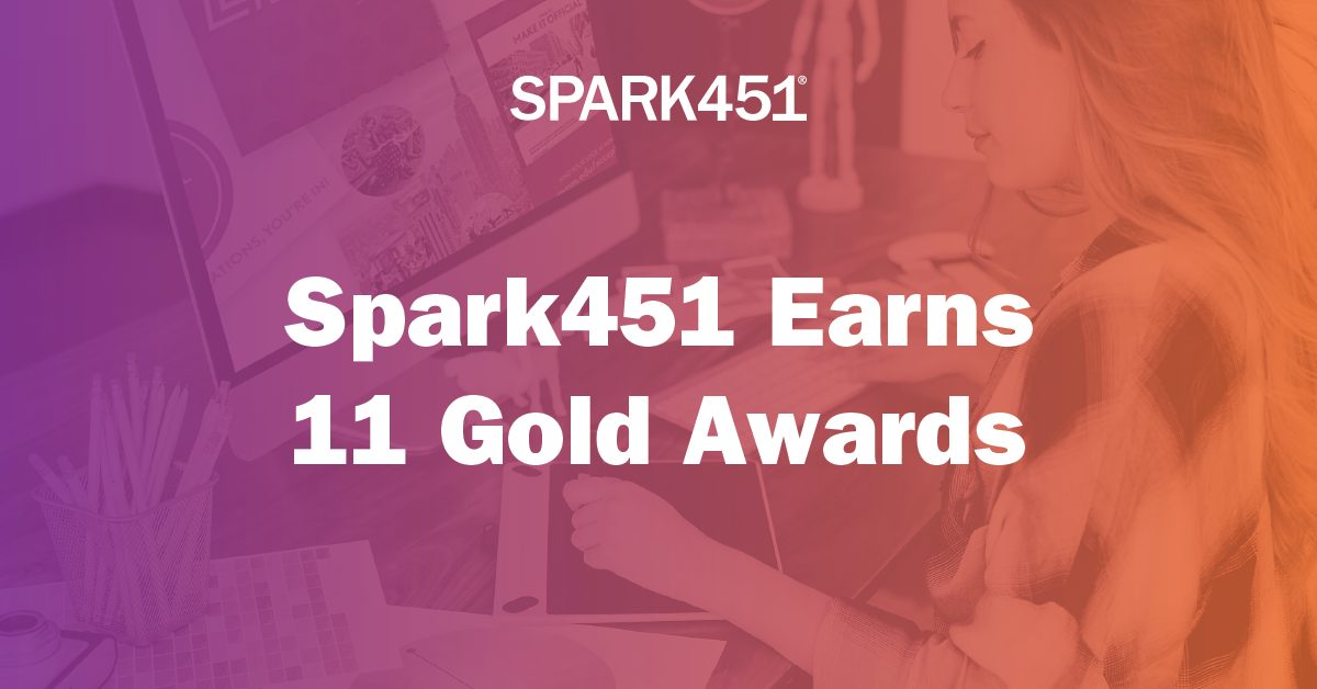 Spark451 Earns 11 Gold Awards - Spark451